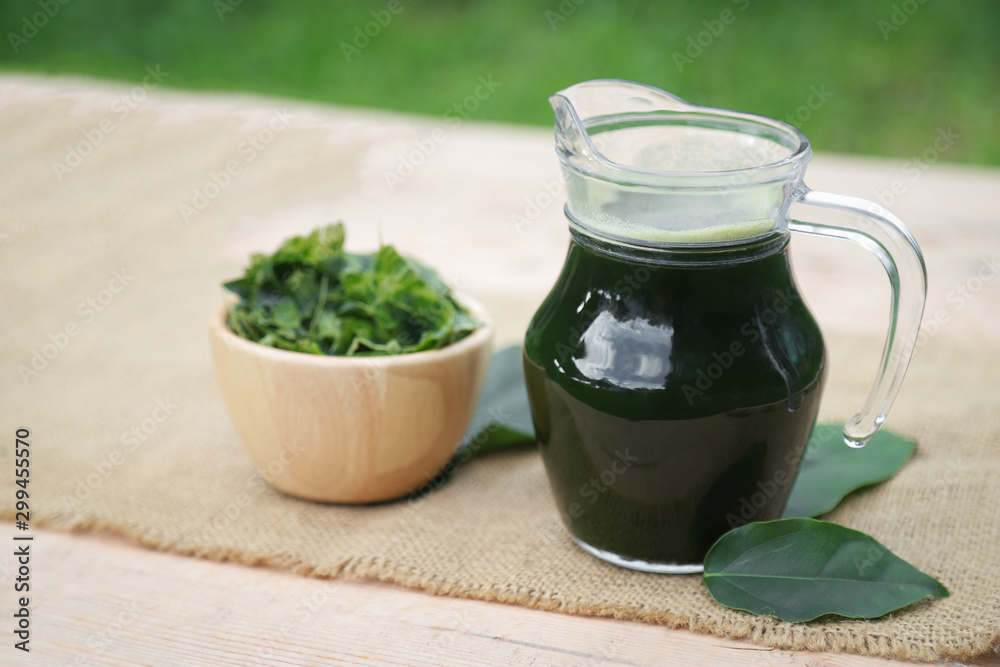 Tiliacora triandra churn water for healthy drinking and being in ...