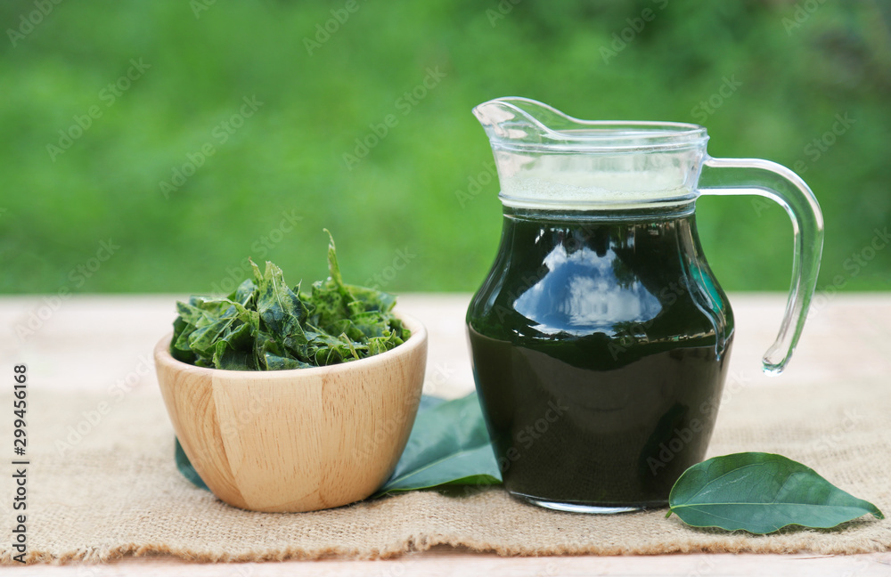 Tiliacora triandra churn water for healthy drinking and being in ...