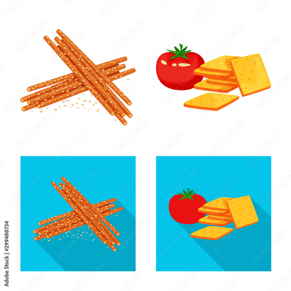 Vector illustration of taste and seasonin icon. Collection of taste and ...