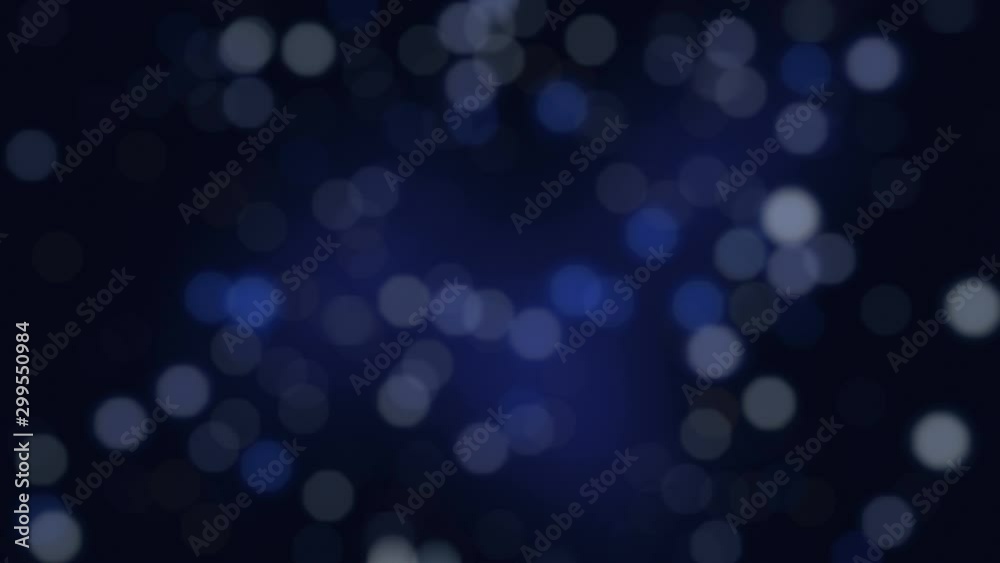 Blue colored futuristic bokeh, light leaks in cold hue for using in ...