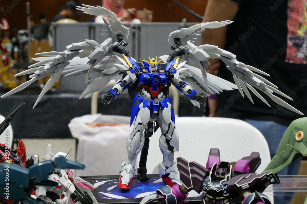 KUALA LUMPUR, MALAYSIA -OCTOBER 05, 2019: Selected focused of displayed ...