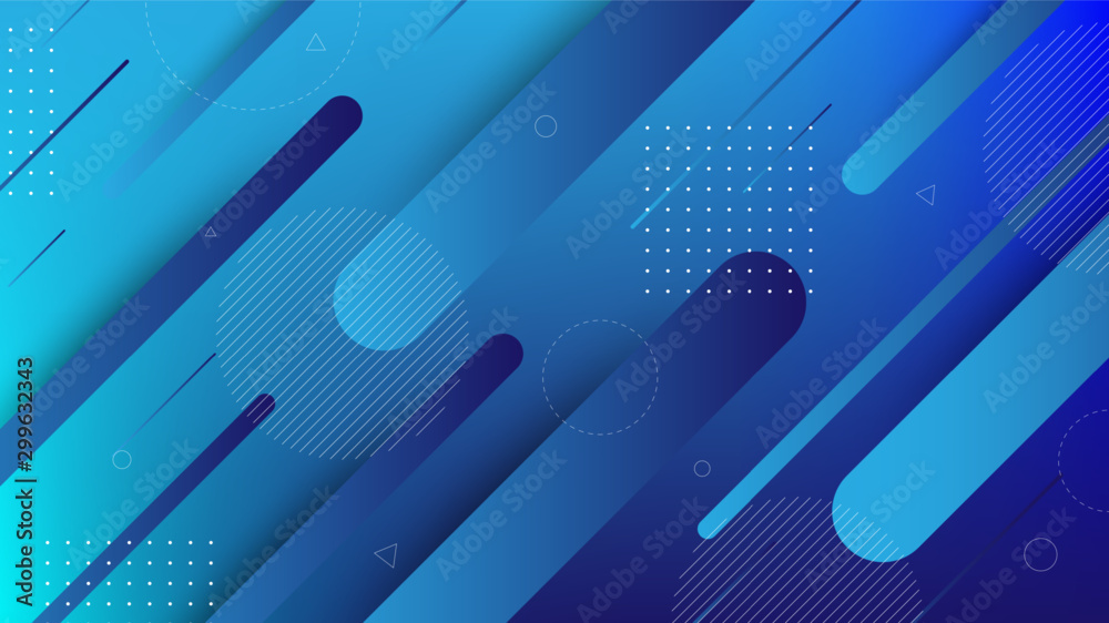 Modern abstract graphic elements. Abstract gradient banners with ...