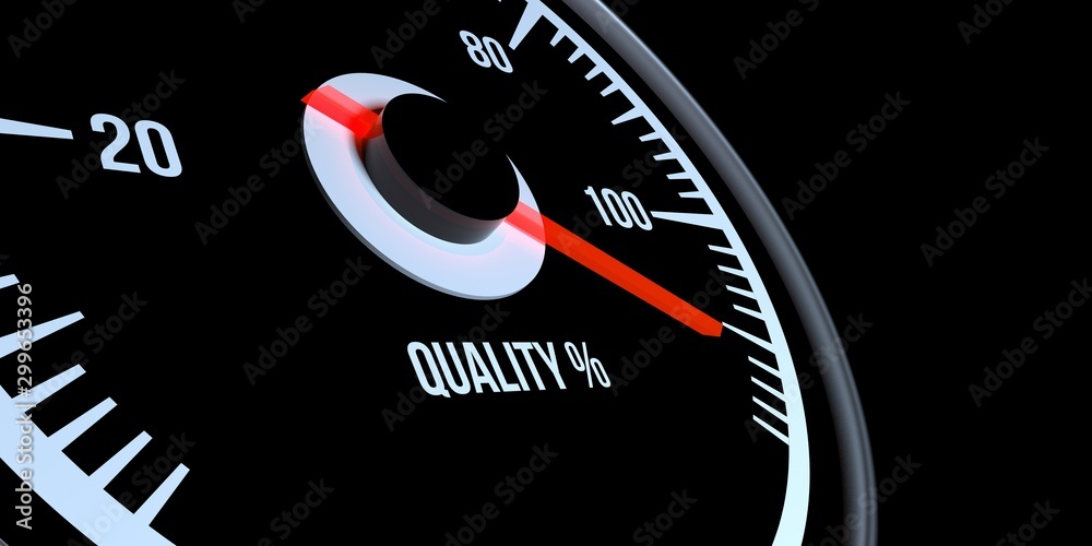 Quality indicator on 100% extremely detailed and realistic high ...