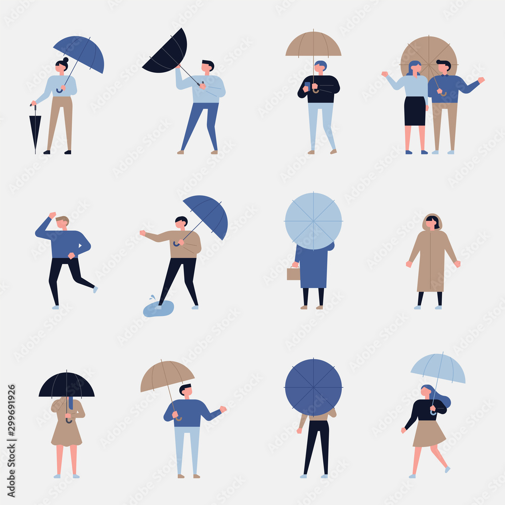 Simple People Illustrations