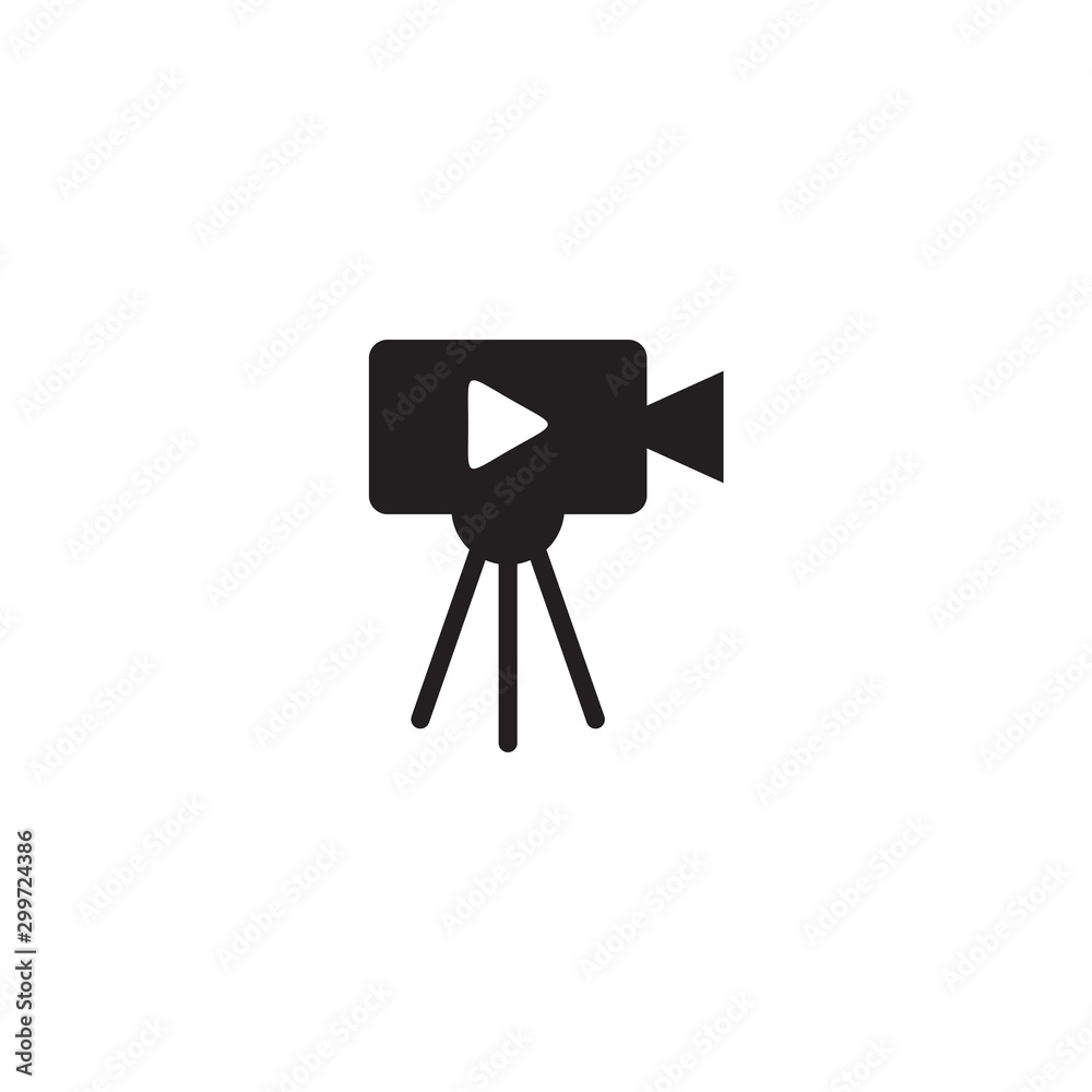 Movie maker logo design vector template Stock Vector | Adobe Stock