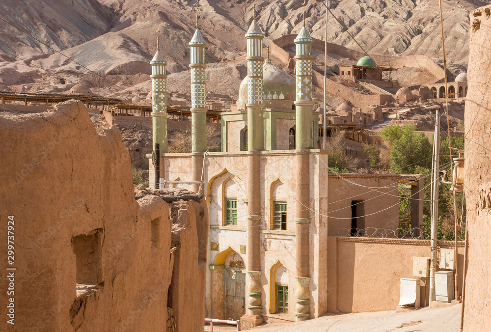 Turpan, China - located along the Tuyugou Valley, and part of the ...