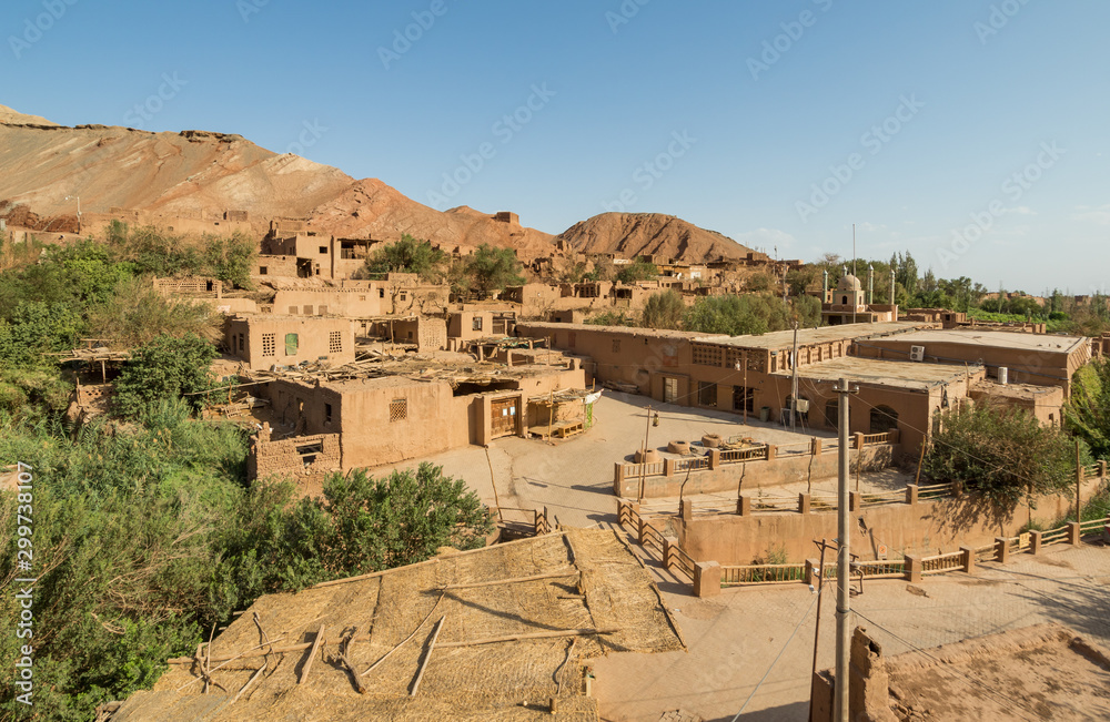 Turpan, China - located along the Tuyugou Valley, and part of the ...