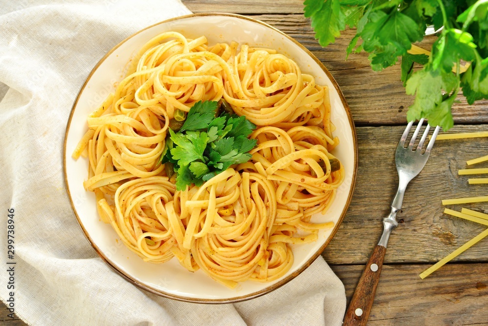 Beautiful Pasta Plating