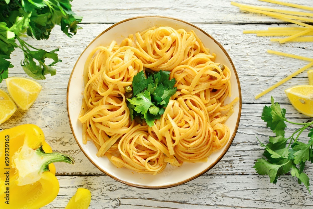 Beautiful Pasta Plating