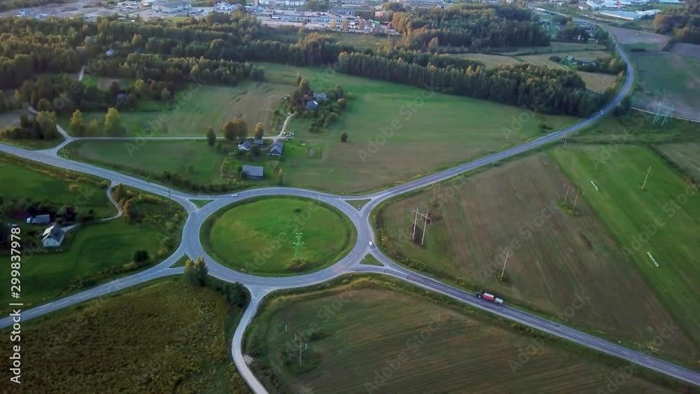 Commuters drive along this rural engineering traffic management system ...