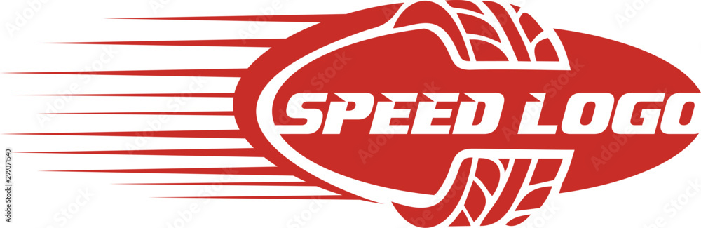 speed and wheel logo design inspirations Stock Vector | Adobe Stock