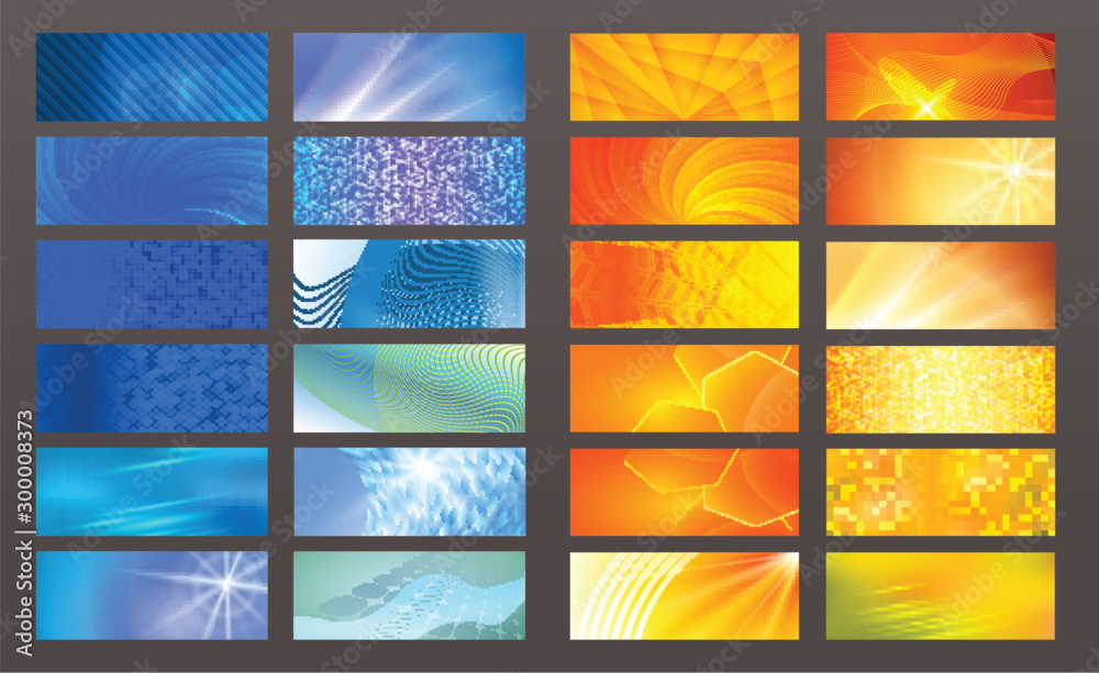 banner background design element glow light effect10 Stock Vector ...