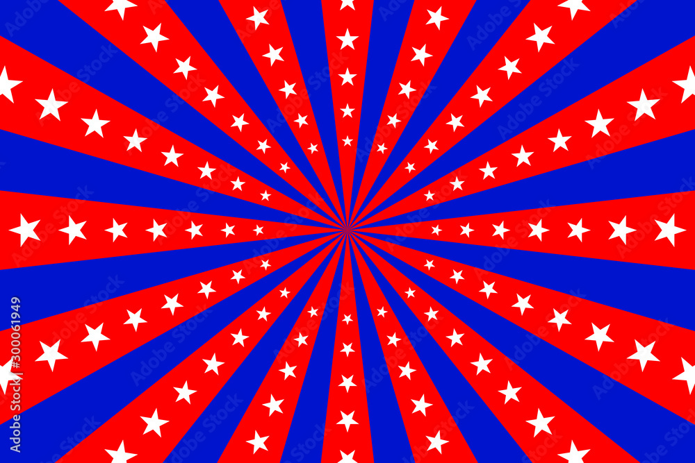 circus red and blue background Stock Vector | Adobe Stock