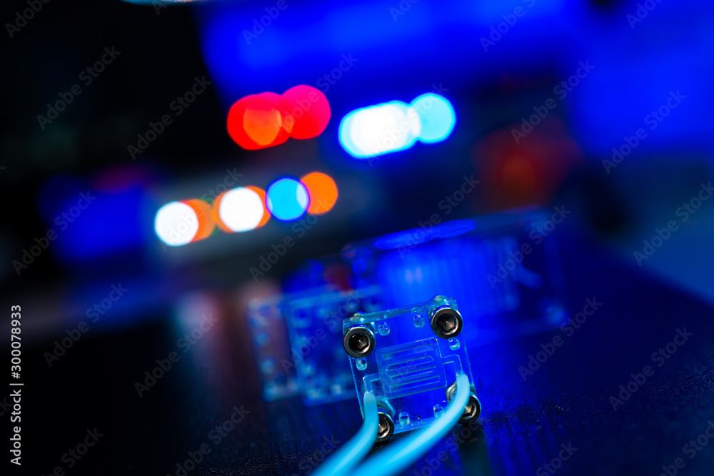 Organ-on-a-chip (OOC) - microfluidic device chip that simulates ...