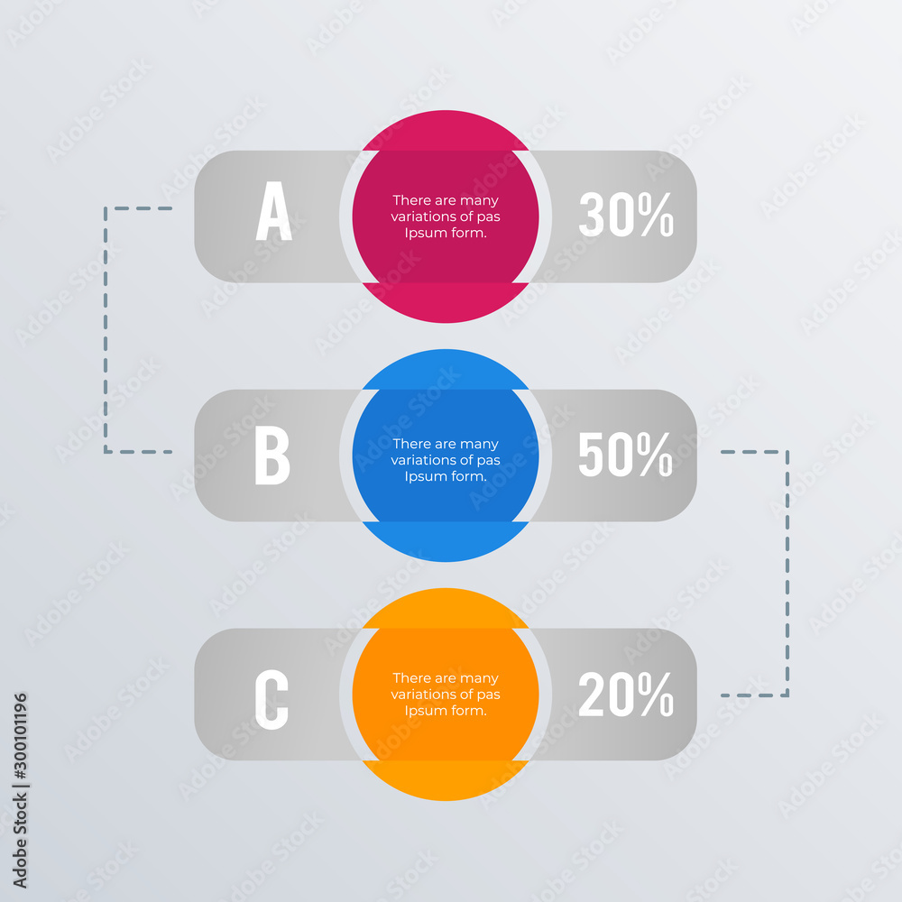 Timeline numbers infographics template design. Business concept ...