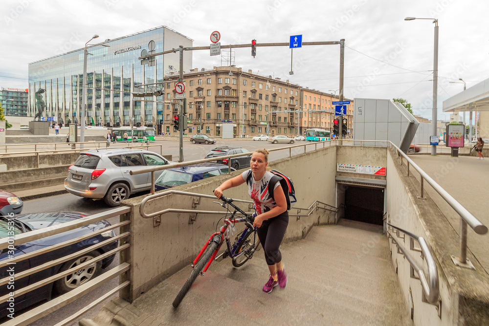 High-rises (Radisson Blu Sky Hotel, SEB Estonia headquarters, Maakri ...