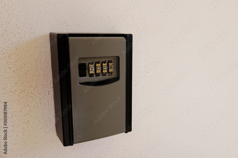 safe box with combination for hotel keys Stock Photo | Adobe Stock