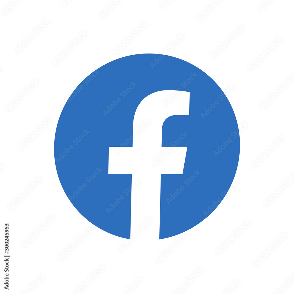 facebook logo. facebook sign. facebook vector editorial Stock Vector ...