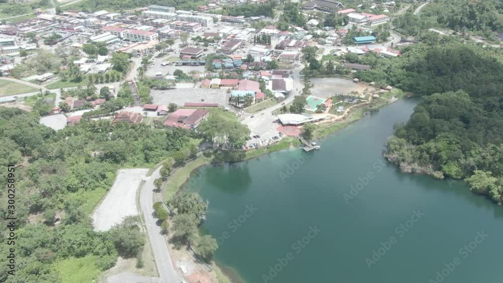 Kuching, Sarawak / Malaysia - October 27 2019: The Bau Town, landmarks ...