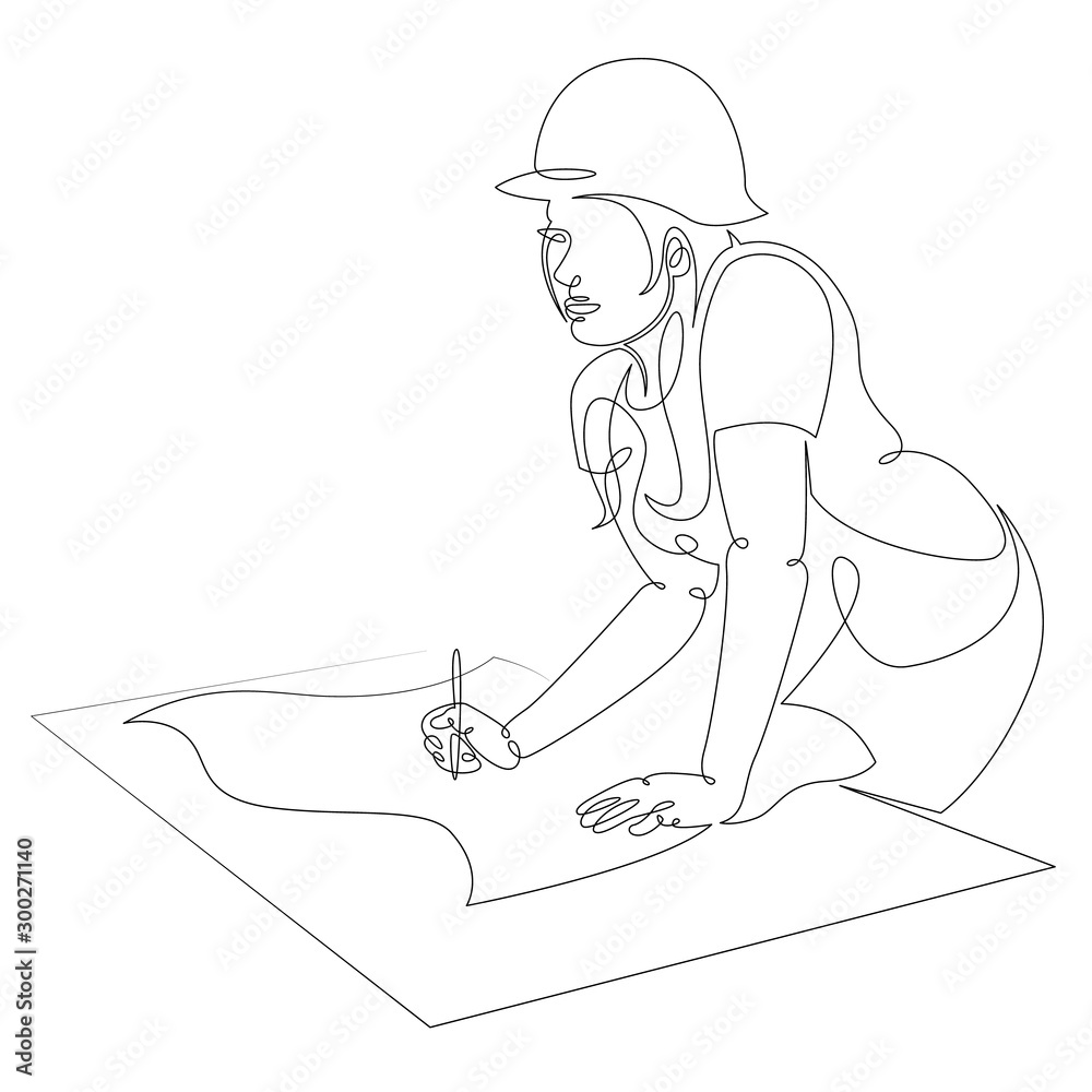 Female Architect Interior Designer Stock Vector Adobe Stock Female Architect Interior Designer Stock Vector Adobe Stock