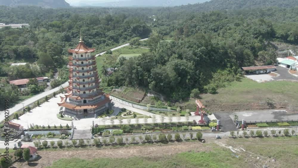 Kuching, Sarawak / Malaysia - October 27 2019: The Bau Town, landmarks ...