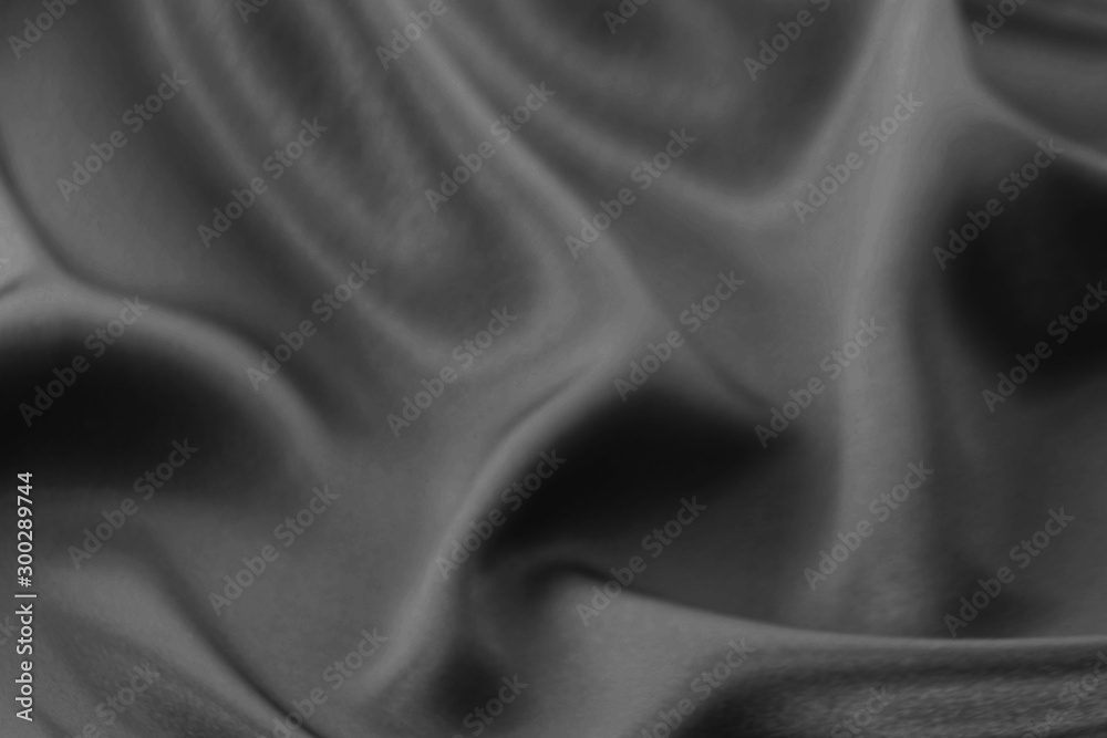 Abstract black and white blurred background.Vector illustration. Modern ...