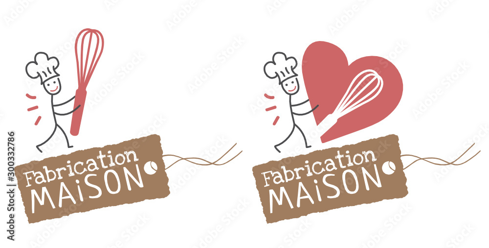 Logo fabrication maison Stock Vector | Adobe Stock