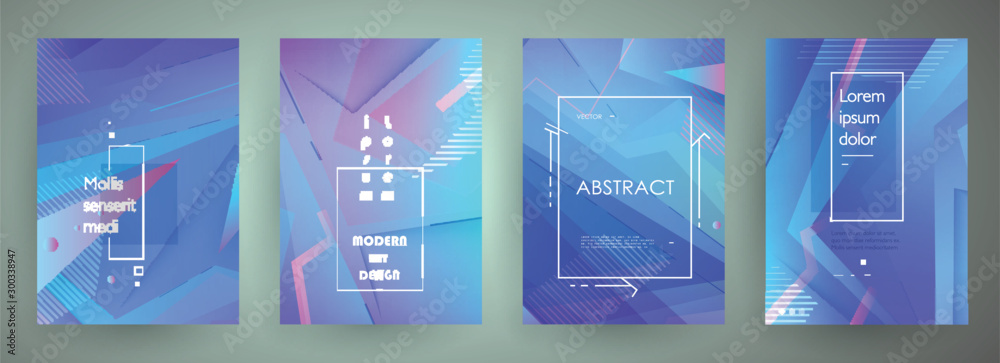 Liquid color background design. A4 format. Futuristic design posters ...