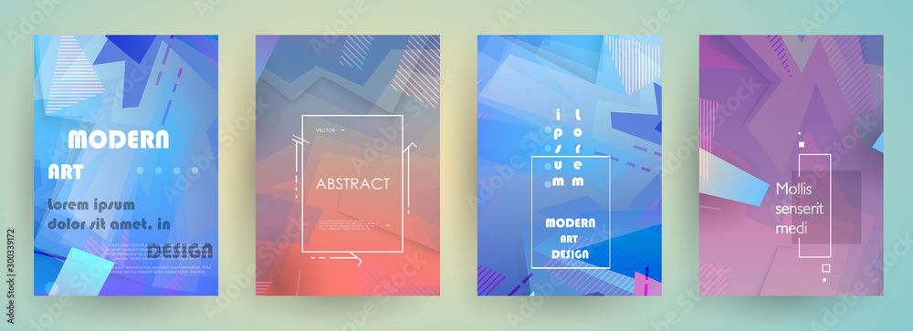 Liquid color background design. A4 format. Futuristic design posters ...