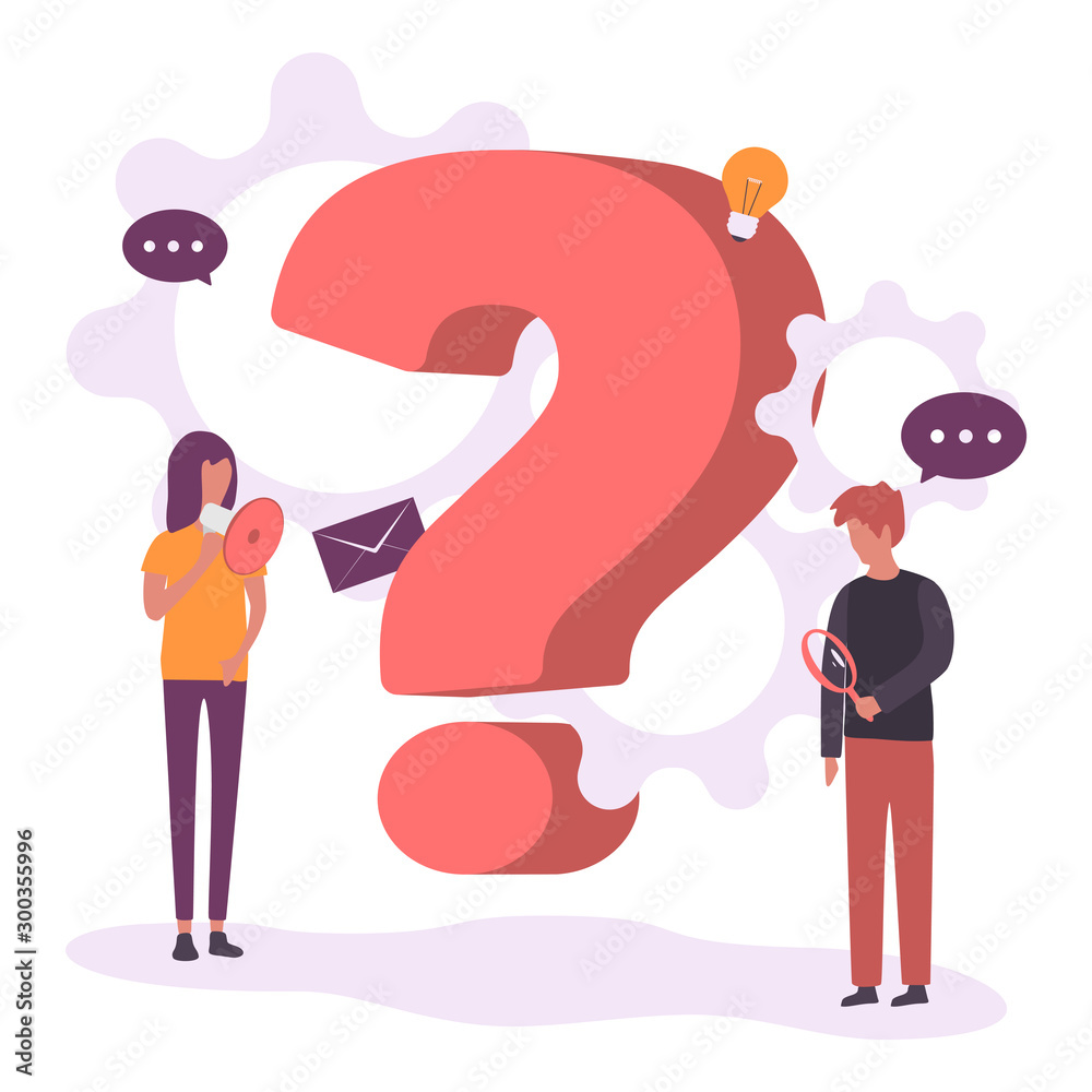 Vecteur Stock Vector illustration, concept illustration of people ...