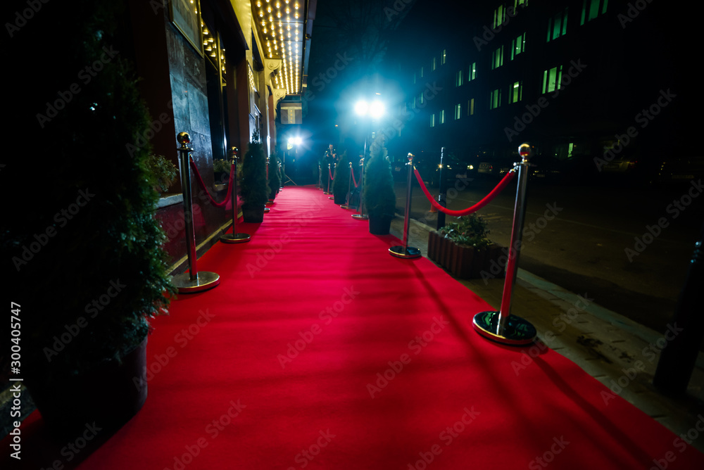 Red Carpet for cinema awards and Fashion Awards ceremony for ...