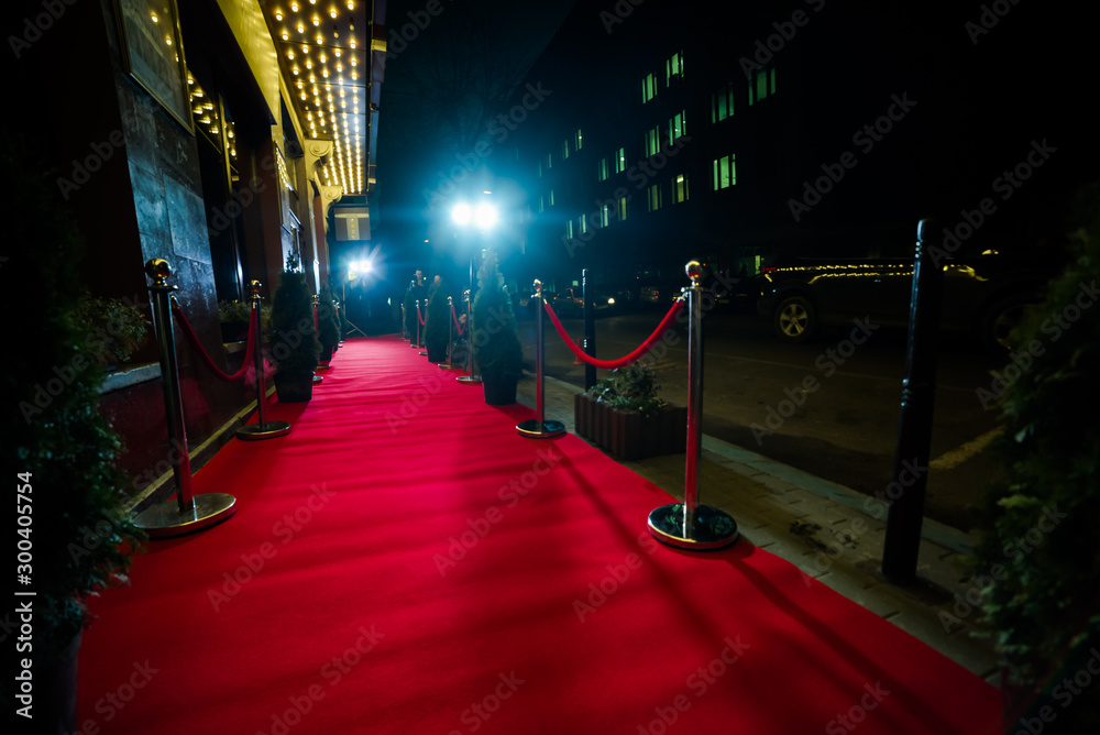 Red Carpet for cinema awards and Fashion Awards ceremony for ...