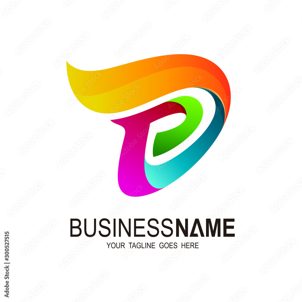 Letter D Logo Abstract D And P Logo P And D Icon Alphabet Logo With letter-d-logo-abstract-d-and-p-logo-p-and-d-icon-alphabet-logo-with