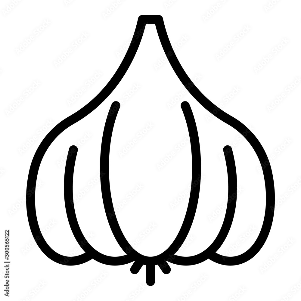Garlic Outline