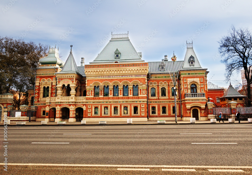 Moscow, Russia, French Embassy. The house was built in 1895. The house ...