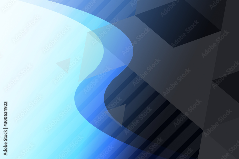 abstract, blue, design, illustration, wave, lines, curve, light ...