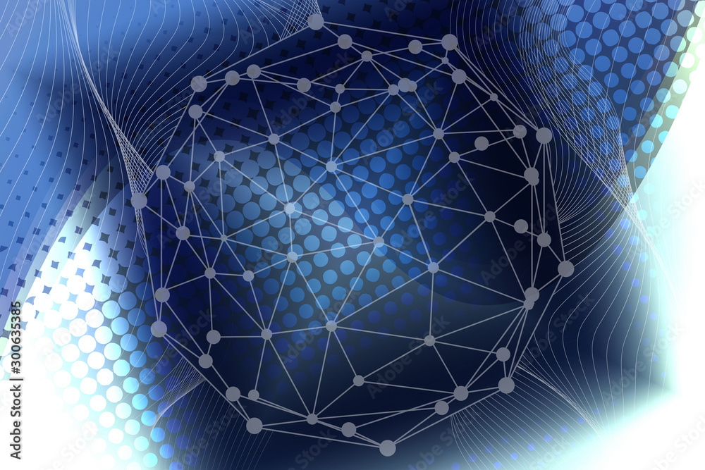 abstract, blue, design, illustration, wave, lines, curve, light ...