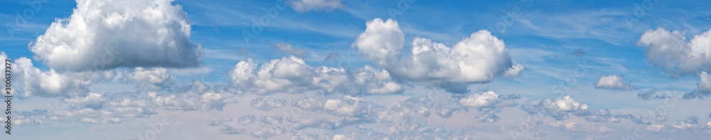 Blue sky with clouds (high resolution wide background high resolution ...