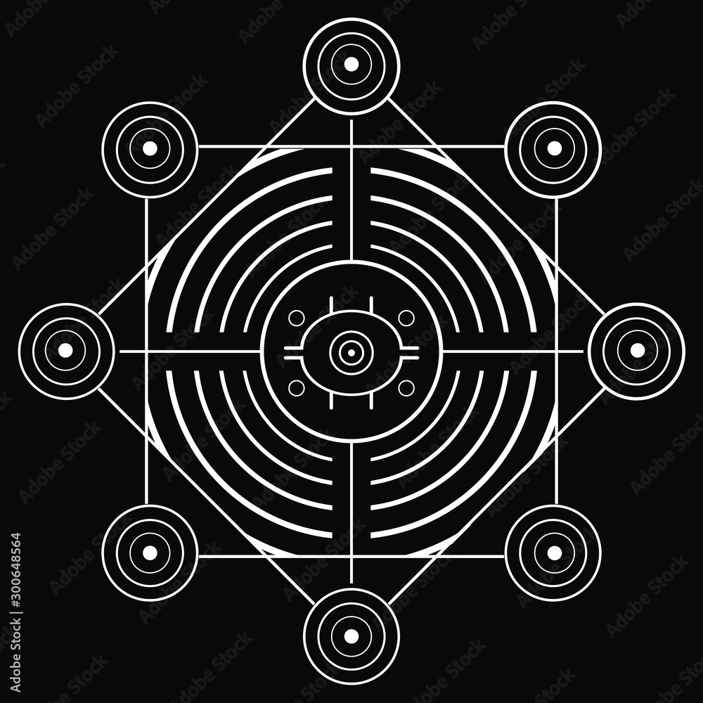 Magic circle Sign suitable for skill effect texture in game development ...