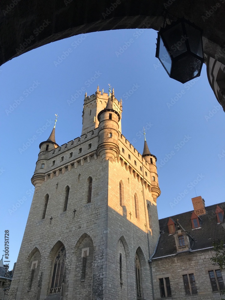 Marienburg Castle (Germany). May 2018. The castle is located in the ...