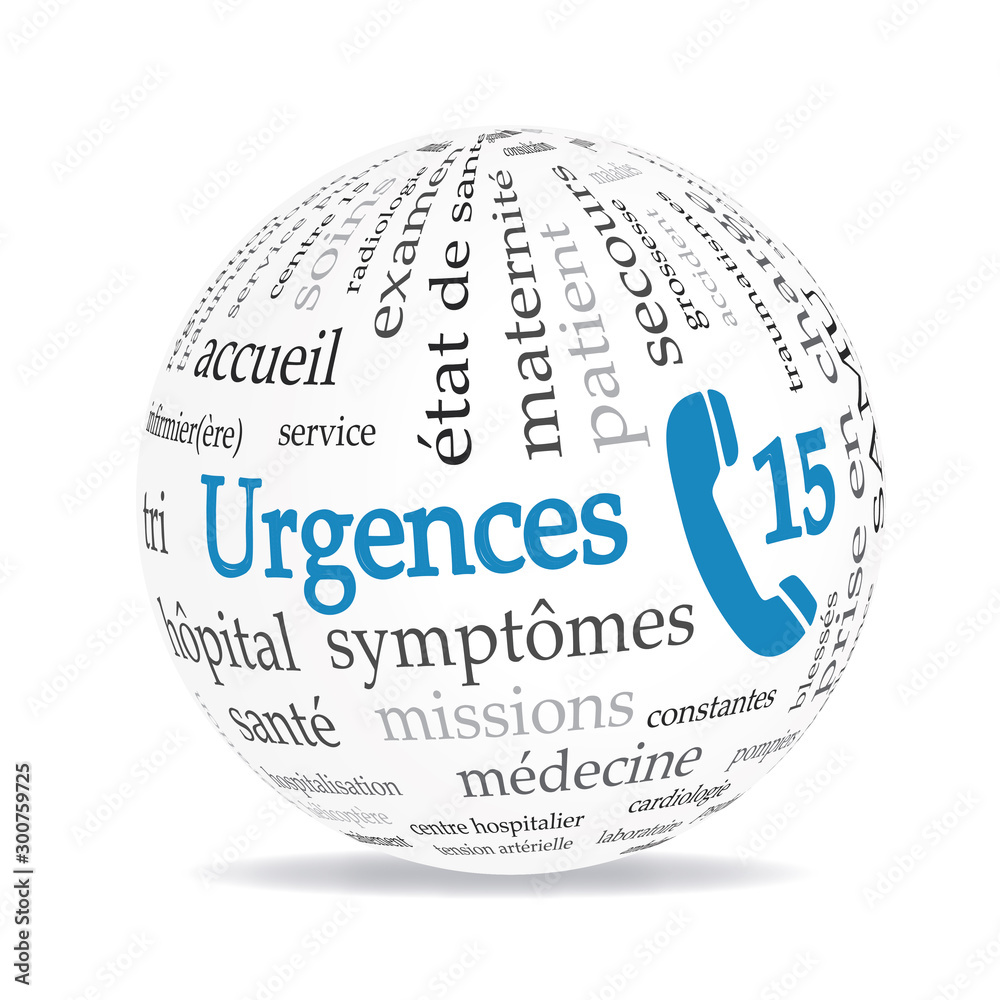 Urgence Logo Numéros d’urgence : SAMU, pompier, police...