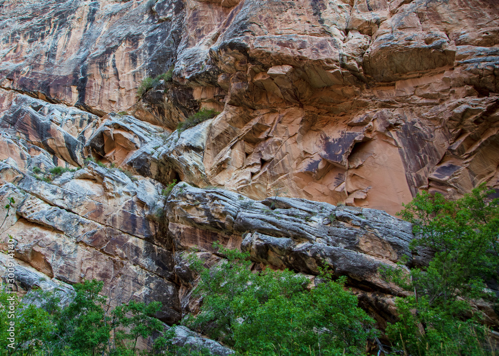 Hog Canyon trail in Dinosaur National Monument affords an up-close-and ...