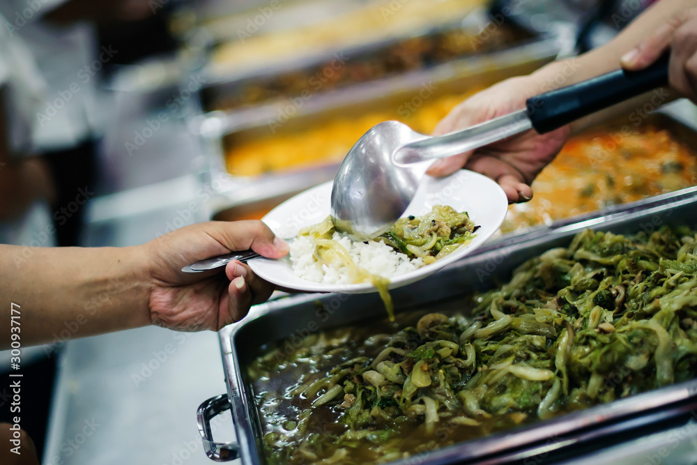 The concept of food needs, food shortages: free food distribution to ...