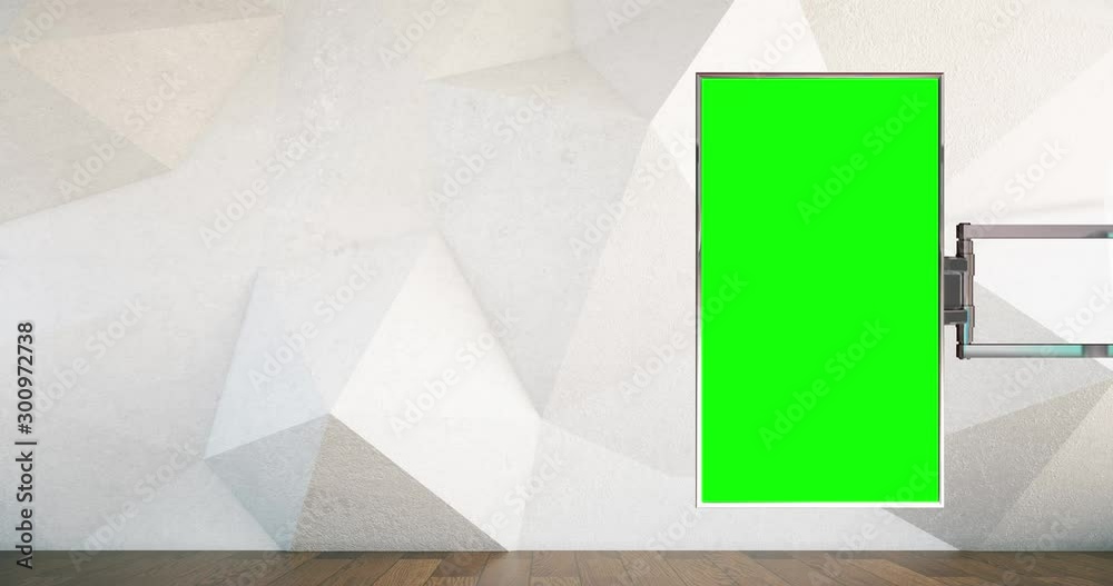 Simple Virtual Studio Presenter Background with Interesting Texture and ...