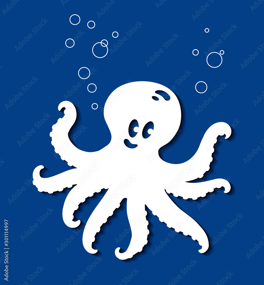 Octopus Cut Out