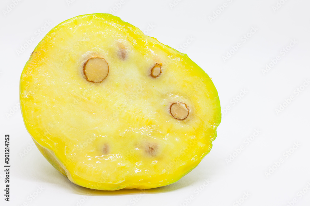 Fruit of the Eugenia stipitata called Araza and typical from the Amazon ...