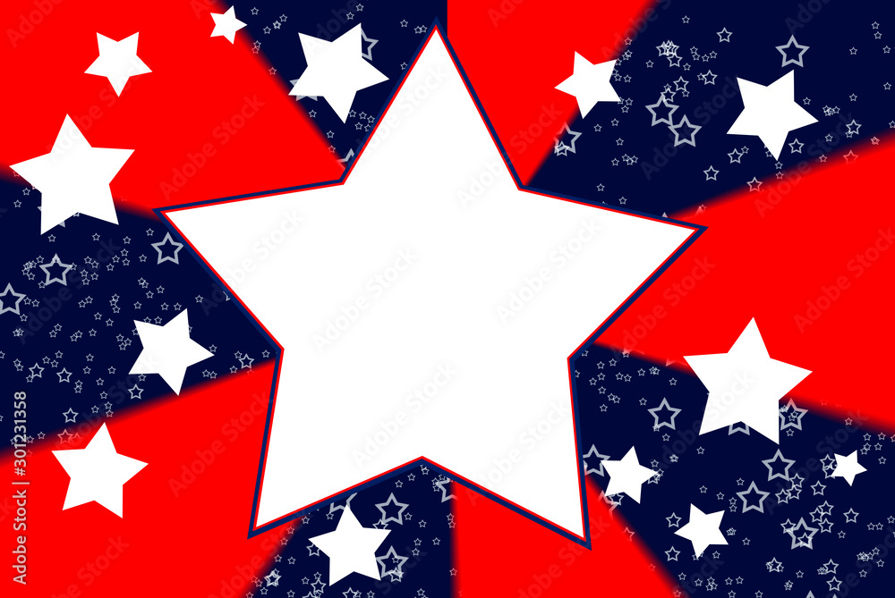 Patriotic background design with copy space Stock Illustration | Adobe ...