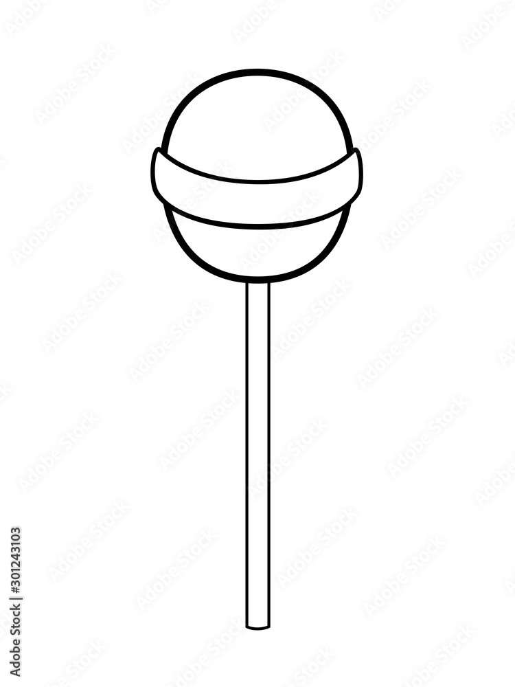 Lollipop Drawing
