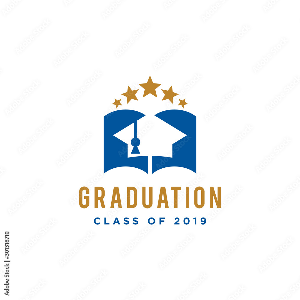 Graduation cap icon related to graduation celebrating logo. Vector eps ...
