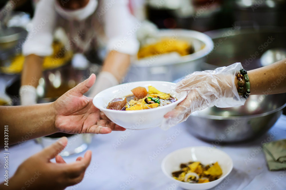 Sharing Food With Poor